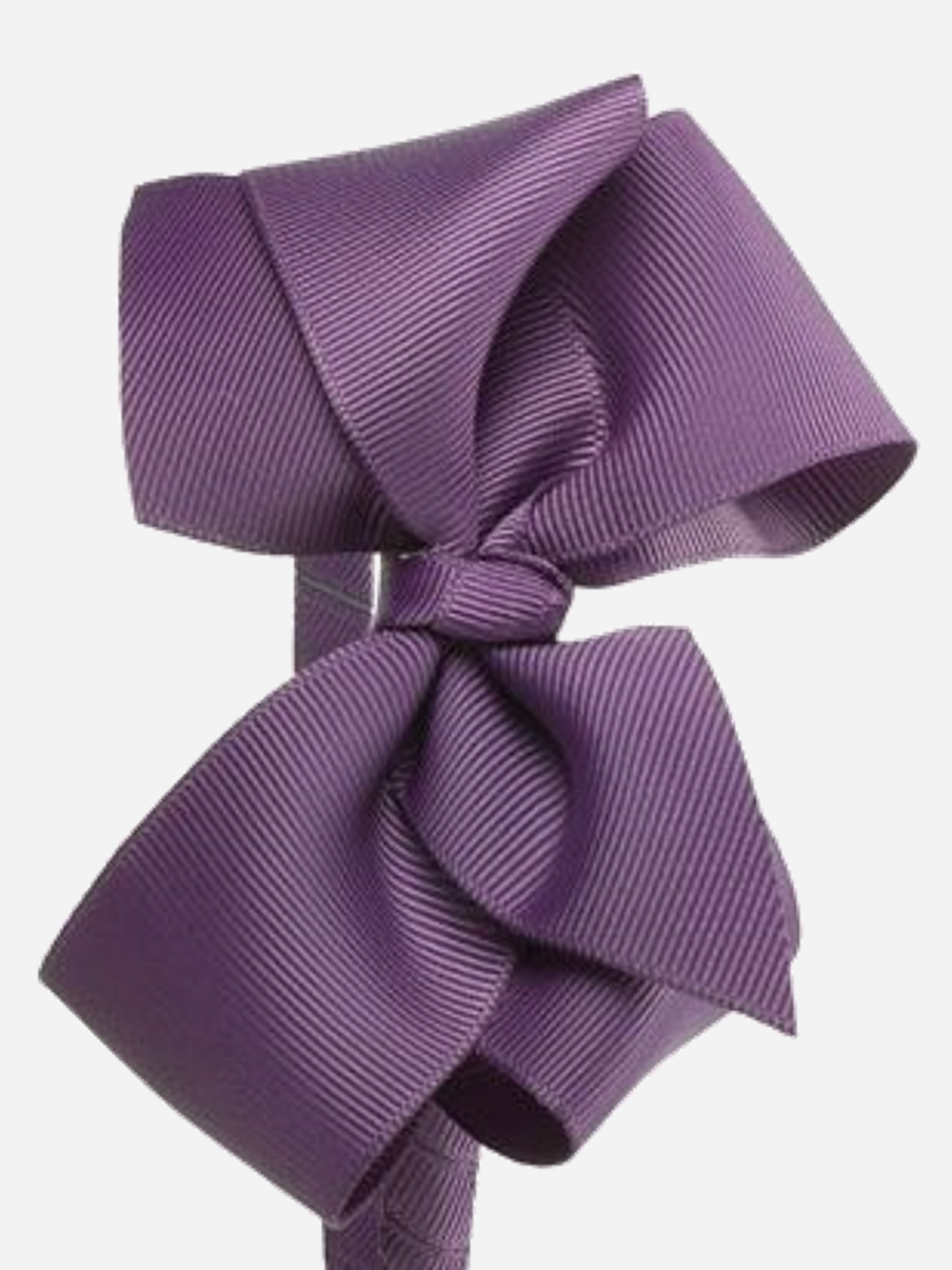Bandolette purple with bow application