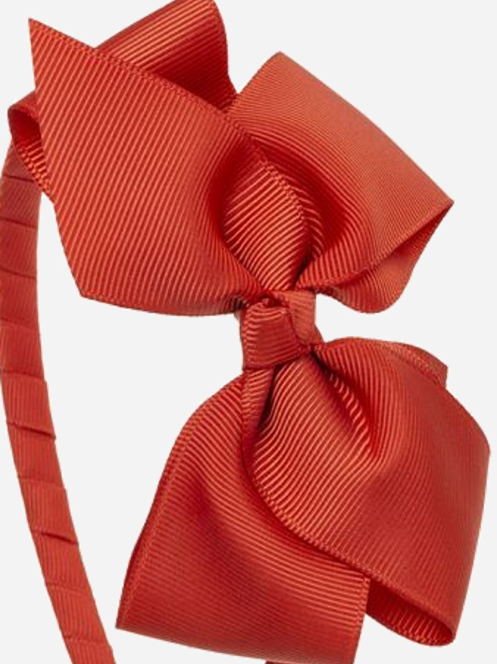 Bandolette red with bow application