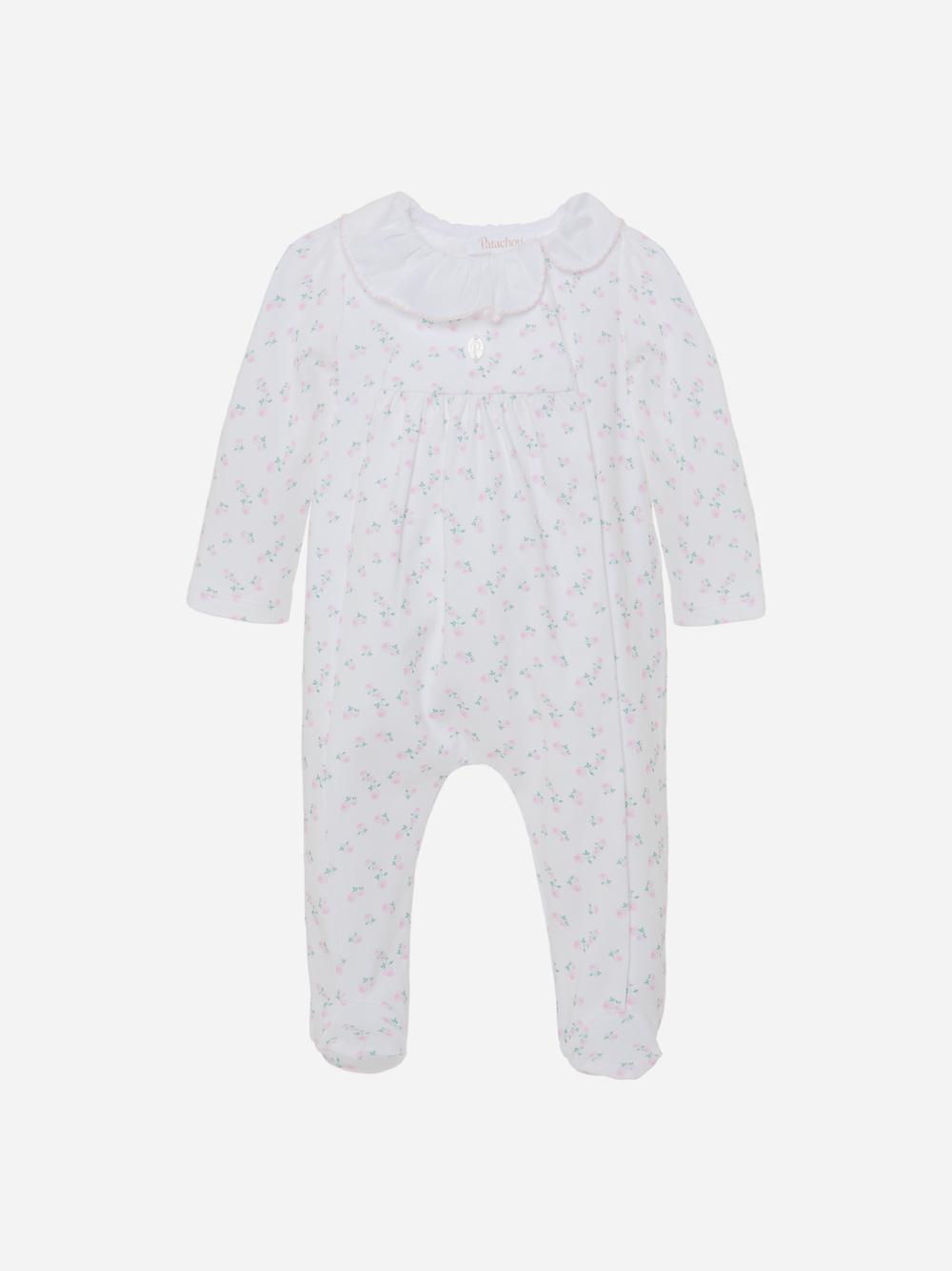 Floral printed babygrow
