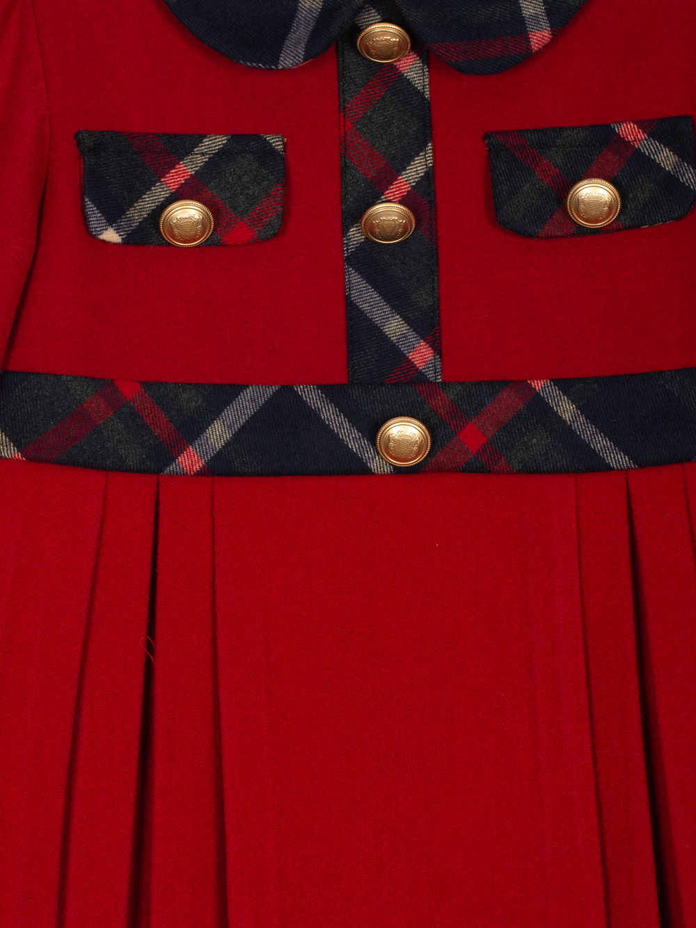 Red interlock dress